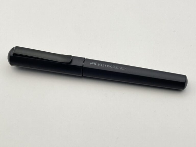 【万年筆レビュー】ファーバーカステル(Faber-Castell)「ヘキサ（Hexo）」【ブラックマット】 | しのわんブログ