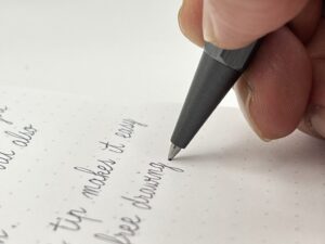 【ボールペンレビュー】RHODIA(ロディア)スクリプトボールペン【チタニウム】 | しのわんブログ