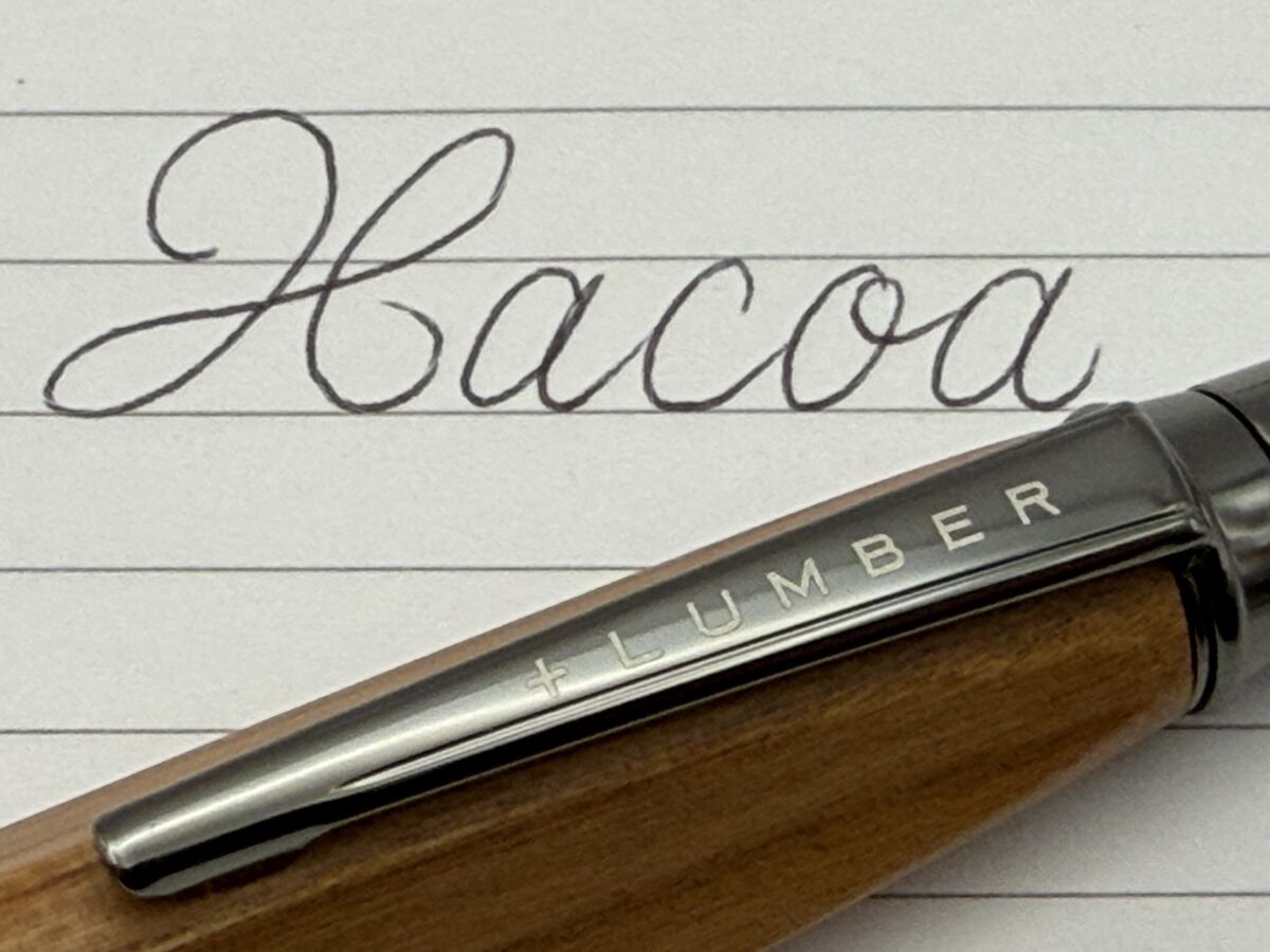 【木軸ボールペン】Hacoa（ハコア）「TRIANGLE BODY BALLPOINT PEN」【G2リフィル】 | しのわんブログ